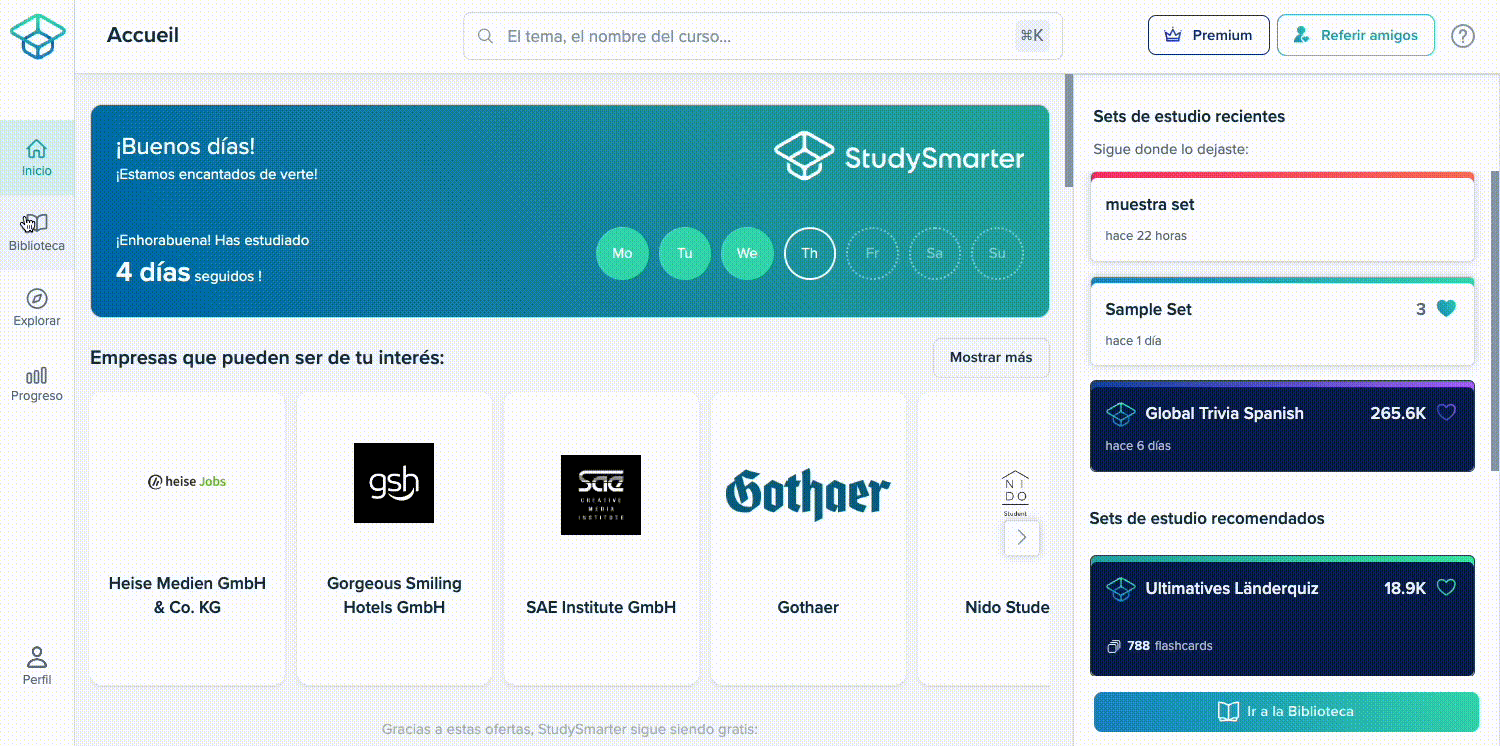 Grupo de estudio – StudySmarter Centro de Ayuda